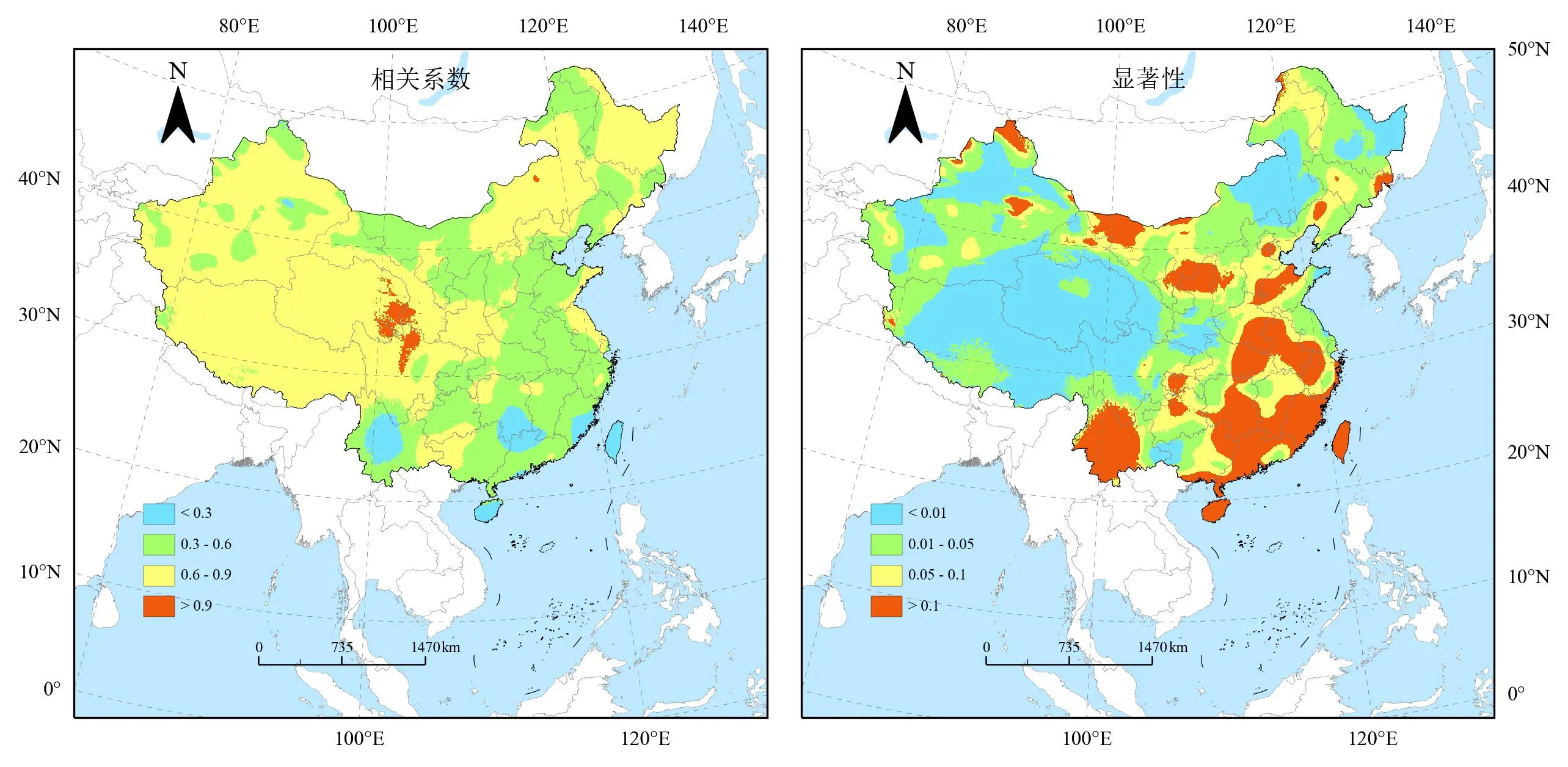 CORR | 地理与气象分析库